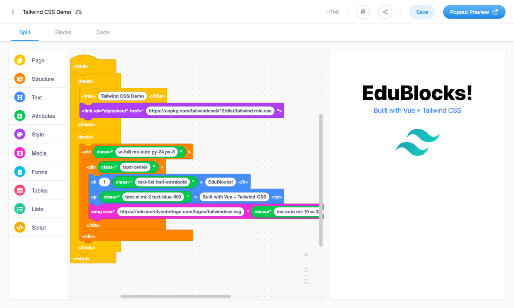 Edublocks – TimGroupLab